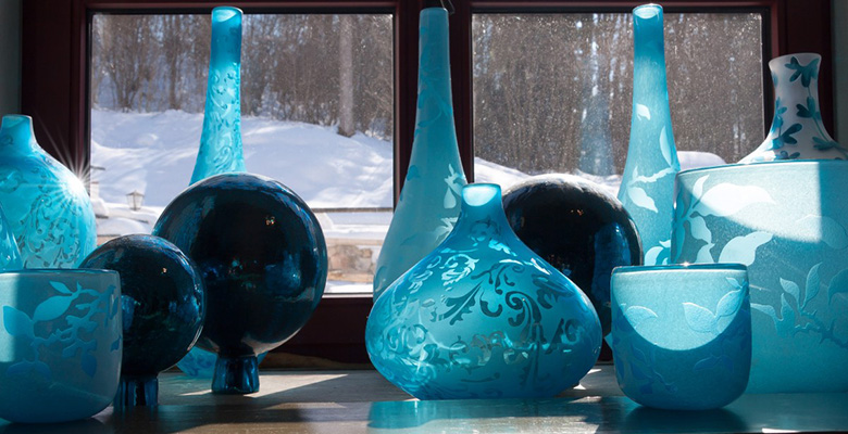 Mise en scène des verres et des céramiques dans la ronde des sciences ...